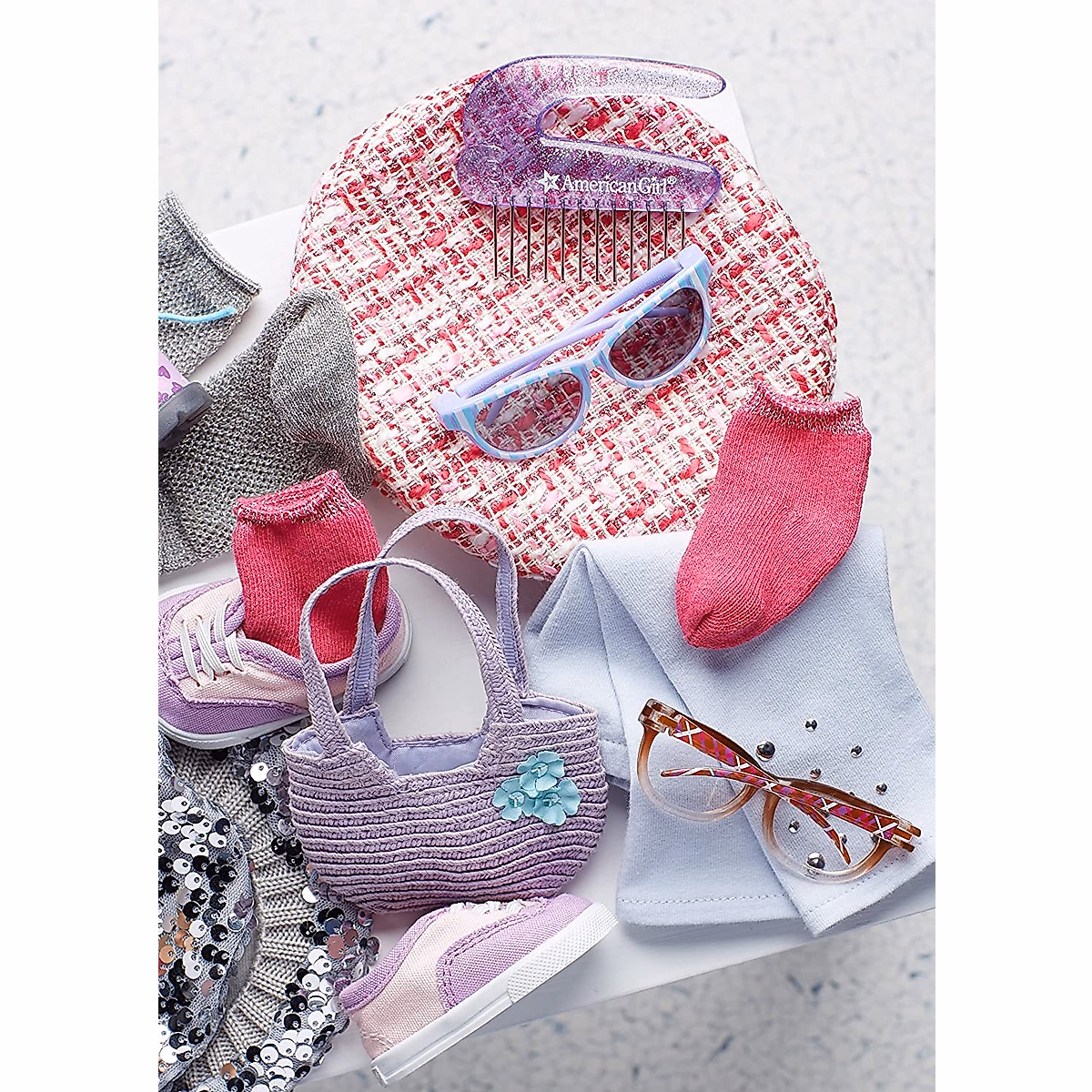 American Girl Sparkly Hair Pick