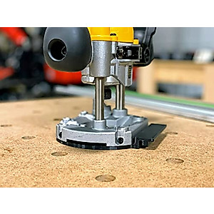ToolCurve Guide Rail Adapter Compatible with Dewalt Trim Plunge Router
