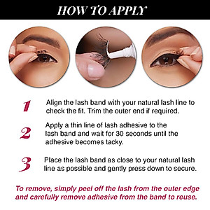 Ardell Accent Lashes 301, 4 Pack