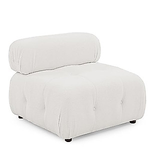 Free Combination Sectional Sofa Reversible Modular Couch Rearrangeable L-Shaped Corner 4 Seaters Sofá with Movable Chaise Ottoman,Upholstered Cloud Deep Seat Couches for Living Room