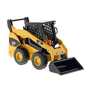 1:32 Caterpillar 272C Skid Steer Loader - Core Classics Series by Diecast Masters - 85167C (Comes with Pallet Fork and Grapple Bucket Attachment)