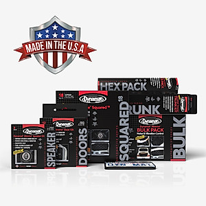﻿Dynamat Xtreme Sound Deadening Car Insulation Bulk Pack – Noise Dampening Kit for Floor, Doors, Panels, Hood, Engine or Trunk – Easy Self Adhesive Install – 9 Sheets 18”x32” Each, 36 sq ft total