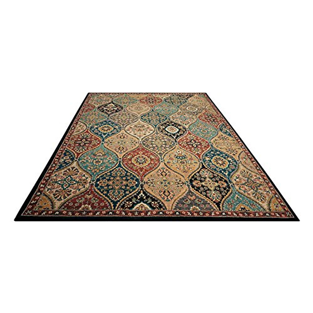 Nourison Nourison 2020 Persian Multicolor 8' x 10'6" Area -Rug, Easy -Cleaning, Non Shedding, Bed Room, Living Room, Dining Room, Kitchen (8x11)