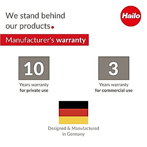 Hailo 0504-040 Pure S, Red, Rot