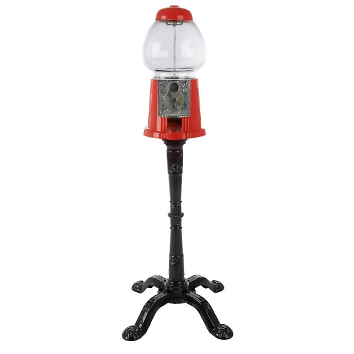 6260 Great Northern 15" Vintage Candy Gumball Machine & Bank with Stand - Everyone Loves Gumballs!