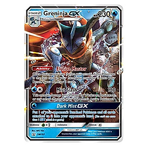 Detective Pikachu Greninja-Gx Case File: Pokemon TCG: 2 Greninja Foil Trading Cards | 7 Booster Pack
