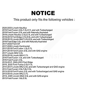 Air Filter 57-WA10048 Replacement For Ford Fusion Edge Lincoln MKZ MKX Nautilus Continental GT