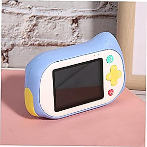 2 in 1 Plastic Blue Electron Microscope Definition2 Inch Eye Protection Screen High Children Digital Camera Toy