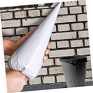 LIGHTAOTAO 100pcs Pointing Bag Grout Bag Grout Sealer Grout Tools for Tile Tip Cement Sealer Bag Grouting Bag Mortar Bag Plastic sealable Bags Tile Tools ldpe Piping White Masonry grouter