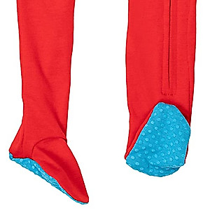 Super Mario Mario Luigi Yoshi Baby Boys 2 Pack Zip-Up Sleep N' Play Coverall 3-6 Months Red/Green