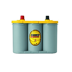 OPTIMA Batteries High Performance D34 YellowTop Dual Purpose Sealed AGM Car, Truck and SUV Battery, 750 CCA, Maintenance Free, Versitile Mounting