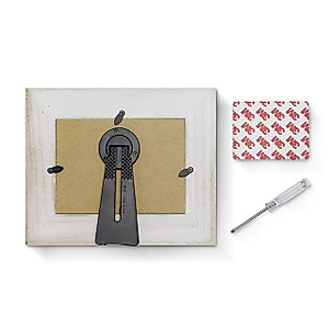 K KENON Baby Engraved Wood Picture Frame - There's This Boy He Calls Me MIMI - Winnie The Pooh Sonogram Picture Frame, New Mom, New Dad (For Baby Boy-MIMI)