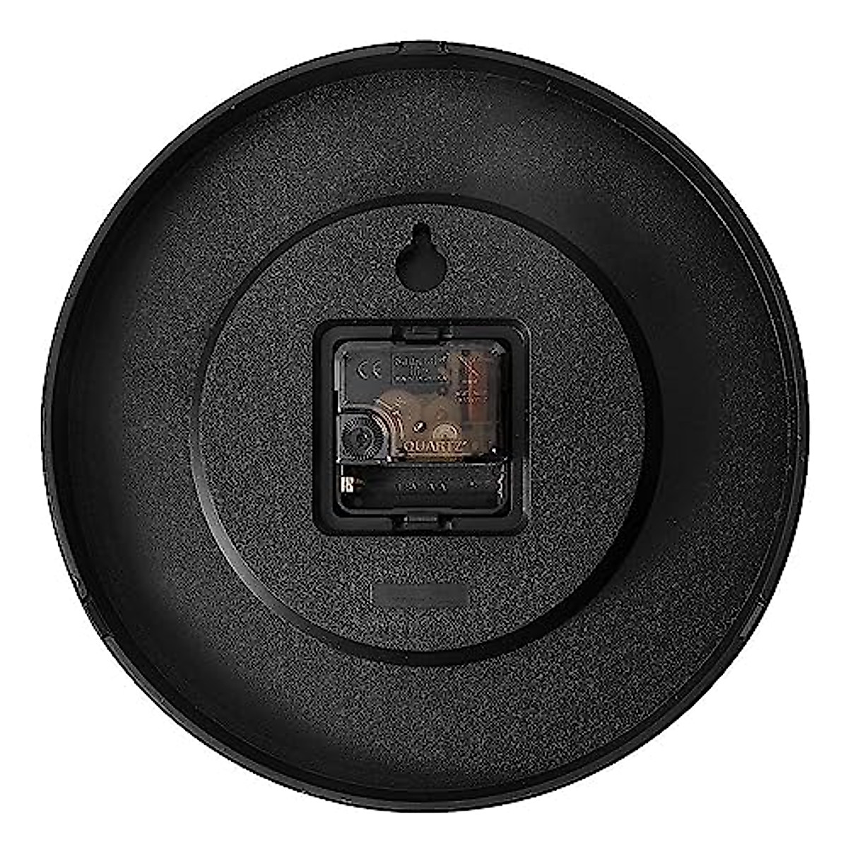 Game Joystick on Red Grunge Background Non-Ticking Wall Clocks, Battery Operated Silent Wall Clock for Bedroom Living Kitchen Office Home Art Decor