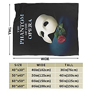 Fleece Throw Blanket, Ultra Soft Cozy Luxury Fuzzy Blanket for Couch Bed Sofa, Lightweight Warm Plush Blankets Bedding for All Season 60"X50"