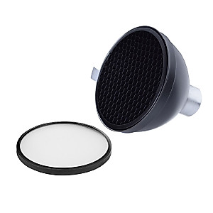 Godox AD-S2 Standard Reflector with Soft Diffuser and ad-s11 Witstro Flash Speedlite Accessories for Godox AD200 AD200PRO AD360 AD360II Flashes