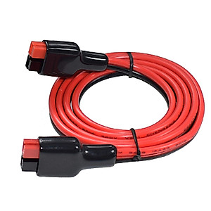 LIXINTIAN 45A Battery Adapter Cable, 14AWG for GZ Yeti /G500 Solar Generator Power Inverter and for Renogy,Boulder 200 Solar Panels 3.3ft/1m