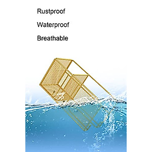 JIAGUTRAD Metal Hair Dryer Wall Mount Holder Wall Mount Stand Wall Organizer Wall Hanger Wall Mounted Toiletry Holder for Dyson Hair Dryer for Most Hair Dryer