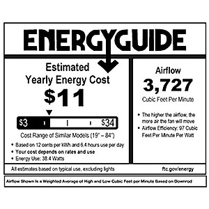 Lucci Air 21101701 Carolina Ceiling Fan 56 Inch, Oil Rubbed Bronze with Dark Koa Blades