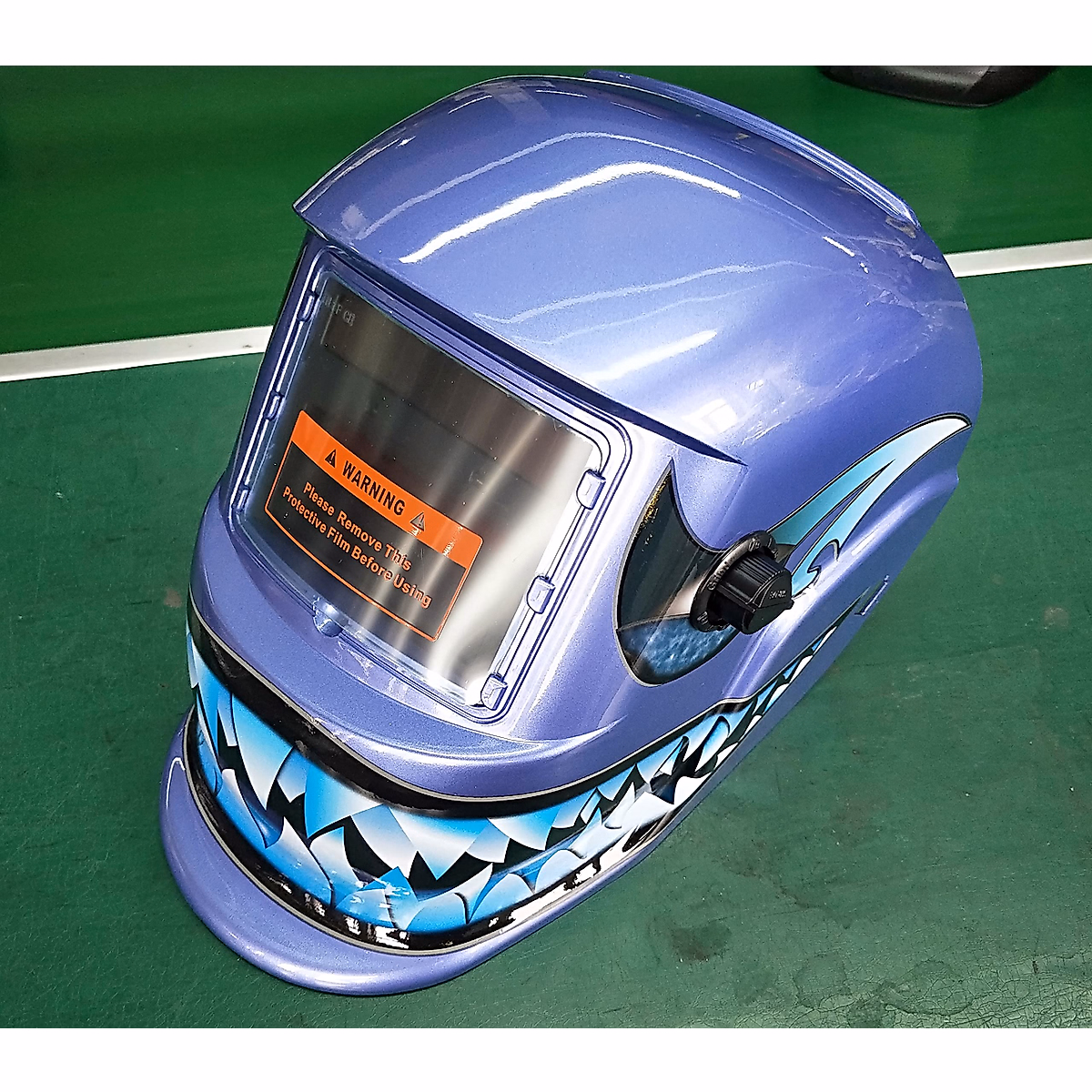 New True Color Auto Darkening Solar Powered Welders Welding Helmet Mask with Grinding Function