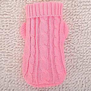 HonpraD Dog Clothes Small Girl Warm Coat Pet Cat Puppy for Small Sweater Dogs Jacket Pet Clothes Teacup Girl