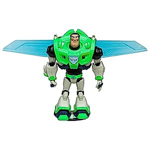 McFarlane Toys - Disney Mirrorverse Buzz Lightyear Glow in The Dark Edition 7in Action Figure, Gold Label, Amazon Exclusive
