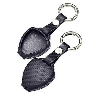 WFMJ Black Carbon Fiber Silicone 2 3 4 Buttons Remote Smart Key Chain Cover Case For Toyota Camry Avalon Corolla Matrix RAV4 Venza Yaris 4Runner Land Cruiser Scion iQ tC xB xD Pontiac Vibe
