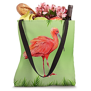 Scarlet Ibis Tropical Bird Tote Bag