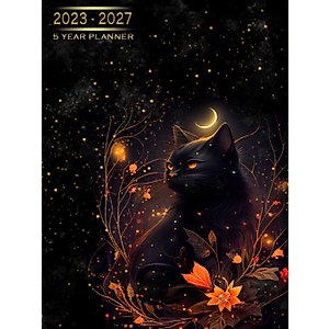 5 Year Monthly Planner 2023-2027: Simple Calendar, Nice Gift for Anyone, Professional and Elegant Cover