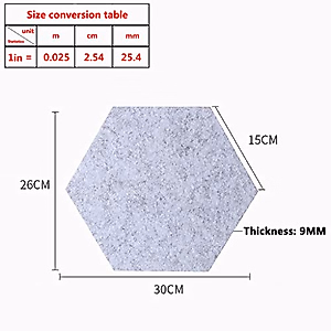 Wall decoration Three-Dimensional Felt Wall Sticker X10, Kindergarten Background, Hexagonal Color Bulletin Board Message Board