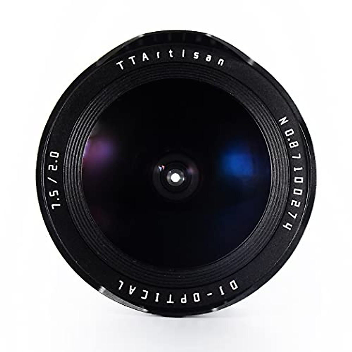 TTArtisan 7.5mm F2.0 APS-C Large Aperture Cameras Lens Fisheye Lens with ND 1000 Filter Compatible with Fuji X Mount Camera X-A1, X-A10, X-A2, X-A3, X-A5, X-A7, X-M1, X-M2, X-H1, X-T1, X-T10, X-T2
