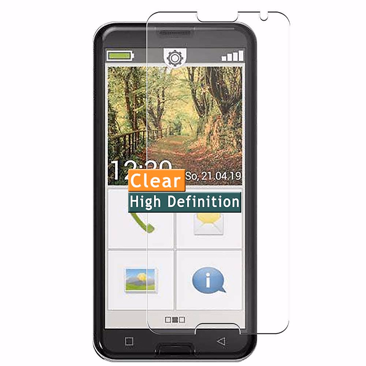 Vaxson 3-Pack Screen Protector, compatible with Emporia Smart 5 TPU Film Protectors Sticker [ Not Tempered Glass ]