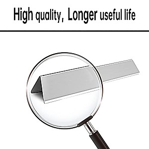 Kalomo BBQ Gas Grill Replacement Parts, 15.3" Grill Heat Plates Shield Flavorizer Bar Heat Tent Burner Cover Kit for Weber 7635 Spirit 200 Series, E-210, S-210, E-220, S-220, Weber 46100001, 46110001