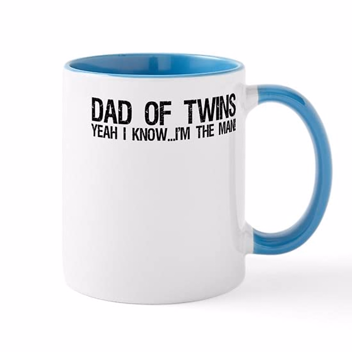 CafePress Dad Of Twins Mug Ceramic Coffee Mug, Tea Cup 11 oz