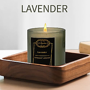 C. Fysikós Candles for Home Scented | Soy Candles for Home Scented | Aromatherapy Candles | Lavender Candle | Scented Candles | Glass Jar Candle | Candle Gifts for Women | Natural Soy Wax