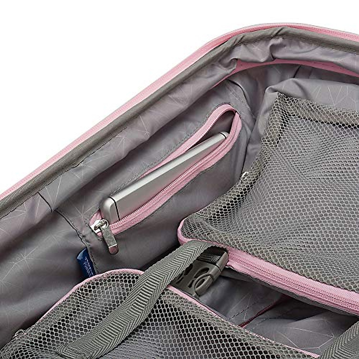 Traveler's Choice Pagosa Indestructible Hardshell Expandable Spinner Luggage, Baby Blue, 2-Piece Set (22/26)