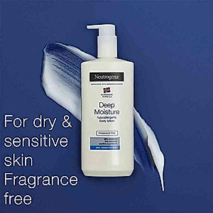 Neutrogena Norwegian Formula Deep Moisture Hypoallergenic Body Lotion For Dry Skin - (13.5oz or 400ml)
