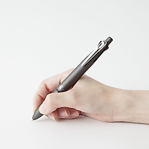 Zebra Clip-On Multi 2000 4 Color 0.7 mm Ballpoint Multi Pen 0.5 mm Pencil - Black Body