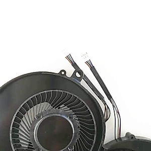 QUETTERLEE Replacement New Laptop GPU Cooling Fan for MSI GS75 P75 WS75 MS-17G1 MS-17G2 MS-17G3 Series BS5005HS-U3J 17G1-G-CW 17G1-G-CCW GPU DC5V 1A Fan