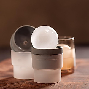 Man Crates Personalized Whiskey Crate – Includes 4 Amber Tinted Whisey Glasses, 2 Ice Sphere Molds, 4 Whiskey Stone Spheres,and More – Drinking Gift for Men