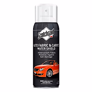 Scotchgard Auto Fabric & Carpet Water Shield, 40 Ounces (Four, 10 Ounce Cans)
