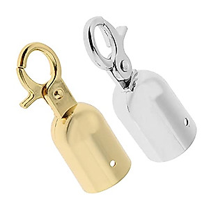 12Pcs Rope End Stopper Cord End Caps With .5