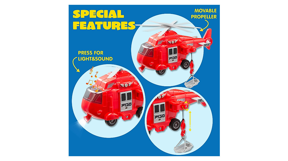 JOYIN Toddler Fire Truck Toys - Fun & Safe Play for Boys