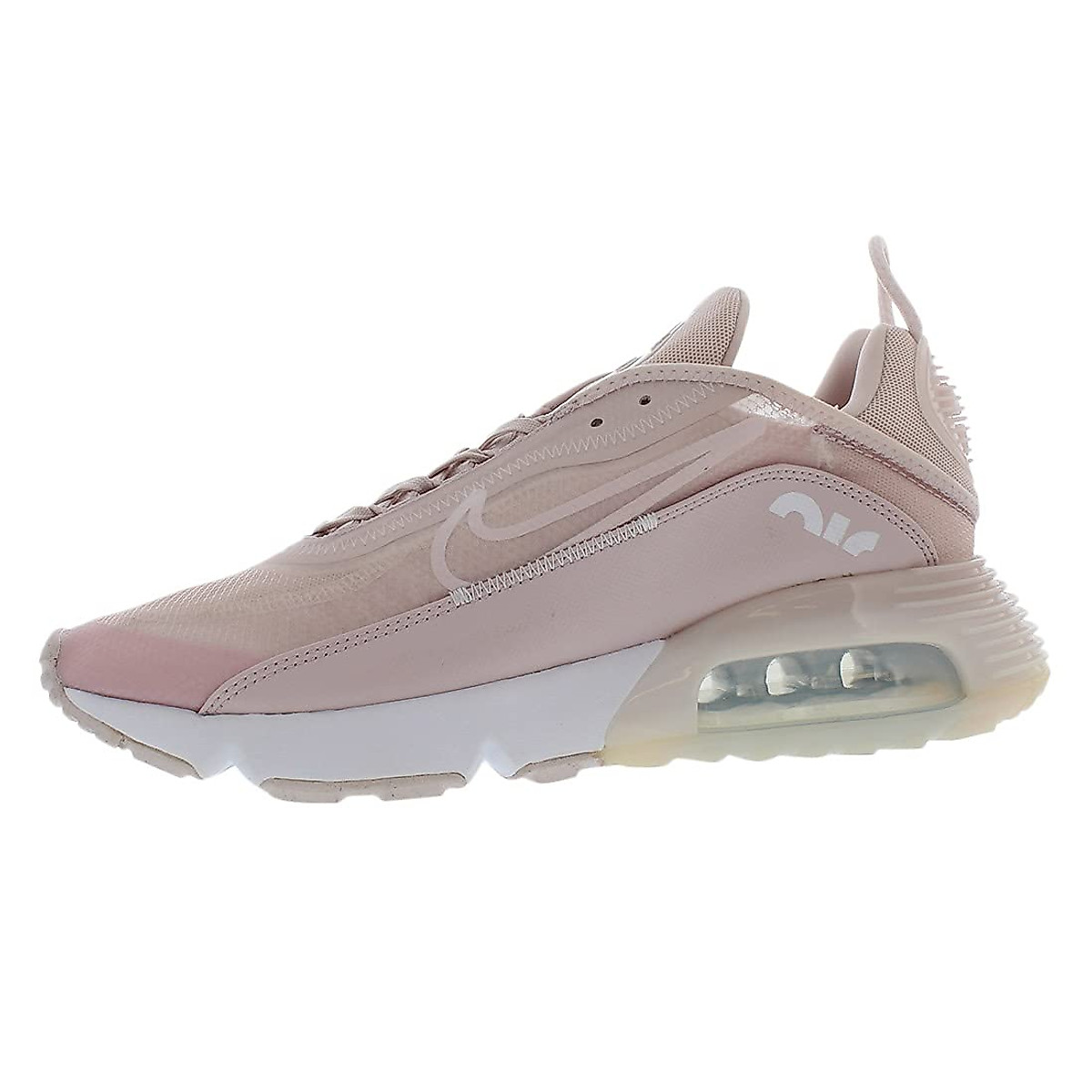 Nike Air Max 2090 Womens Shoes Size 8.5, Color: Pink/White-Pink Barely Rose White Mtlc Silver