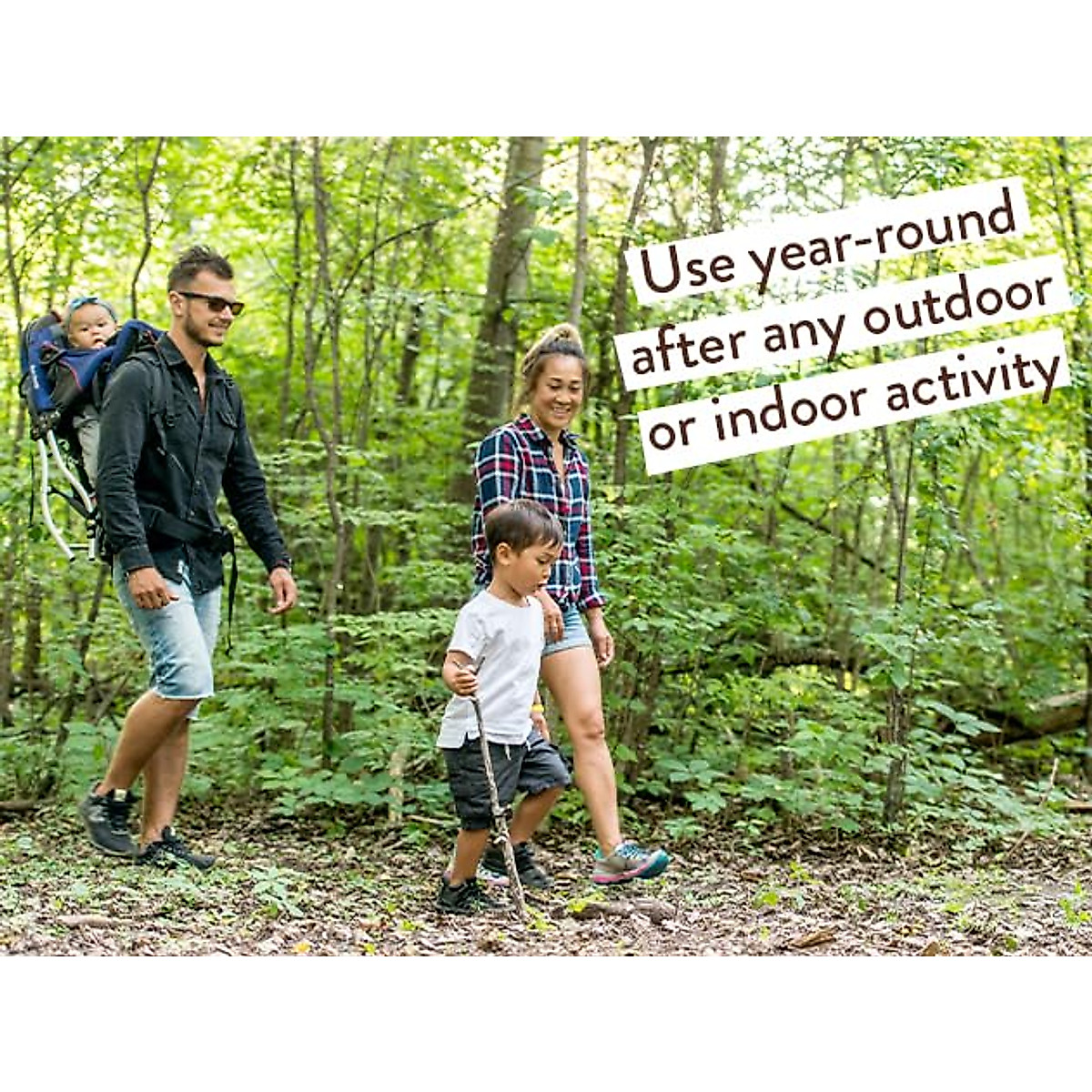 Babo Botanicals Swim & Sport Citrus Mint & Passion Fruit Clarifying Shampoo & Body Wash - 16 Fl Oz