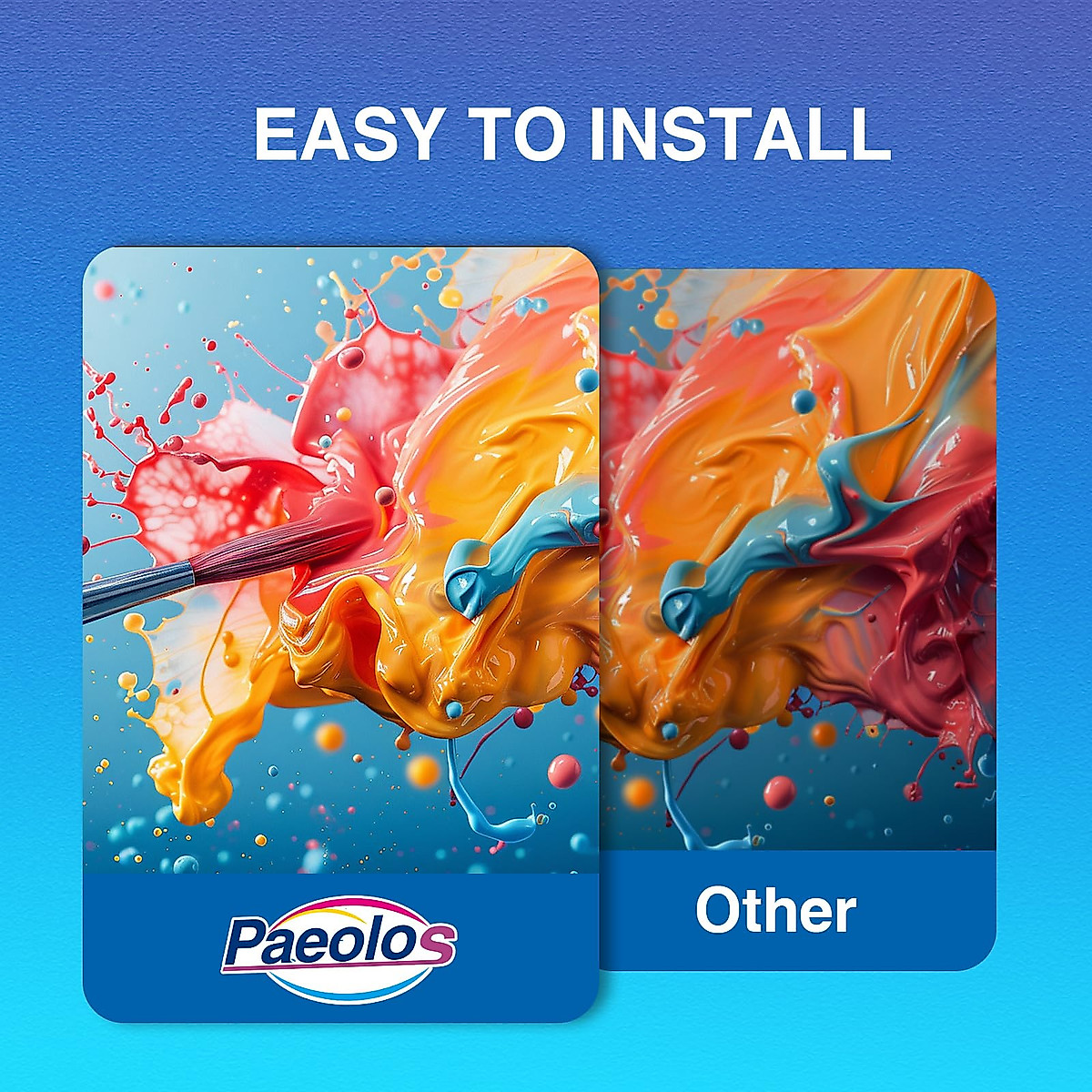 Paeolos Compatible LC3019XXL Ink Cartridge BK/C/M/Y Replacement for Brother LC3017 LC3019 XXL Use with MFC-J5330DW MFC-J6530DW MFC-J6930DW MFC-J6730DW Inkjet Printers, 9 Packs (2CMY & 3BK)