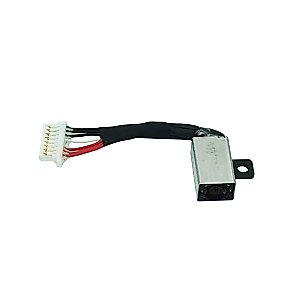 DC Power Jack Cable Replacement for Dell Inspiron Dell Inspiron 15 (5568 7569 7579 7570) 13 (5368 5378 7368 7378) Compatible Part Number PF8JG 0PF8JG 450.07R03.000 450.07R03.0021