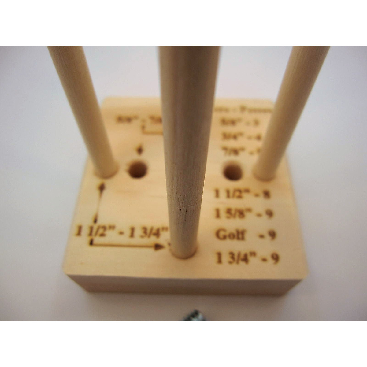 Multi-Monkey Paracord Tool Jig ~ Makes Ball Knots from 5/8" to 2 1/4"