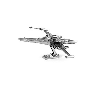 Metal Earth Star Wars Force Awakens Poe Dameron's X-Wing Fighter 3D Metal Model Kit Fascinations