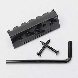 JIUWU 42mm Black Nut Wrench Screw for Floyd Rose Tremolo Double Locking System