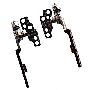 Deal4GO CAZ20 LCD Hinge Kit for Dell Latitude 7480 7490 e7480 e7490 P73G Series, Black Metal Side Mount Hinges, 14" Screen, Non-Touch, 1 Set